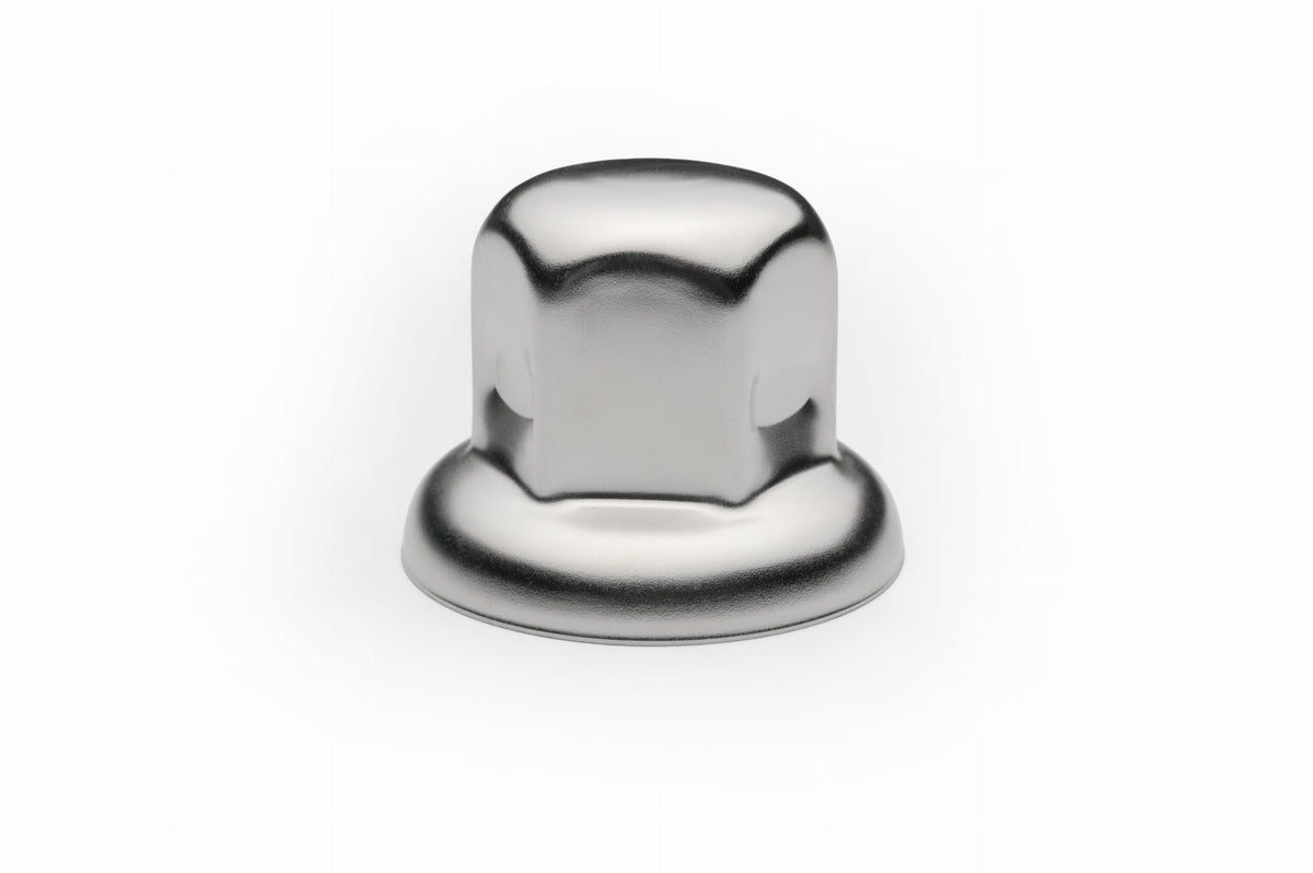 Hjulmutterdeksel i Rustfritt Stål, 33/32mm - Type 3 – MDA TRUCK AS